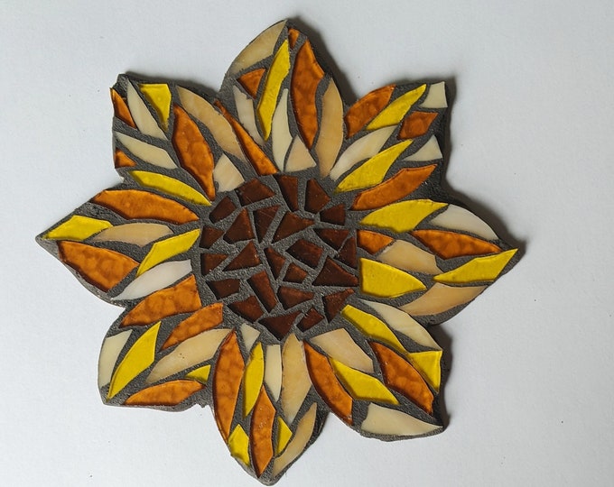 Craft Kits for Adults, Sunflower Coaster Mosaic Kit, DIY Kits for ...