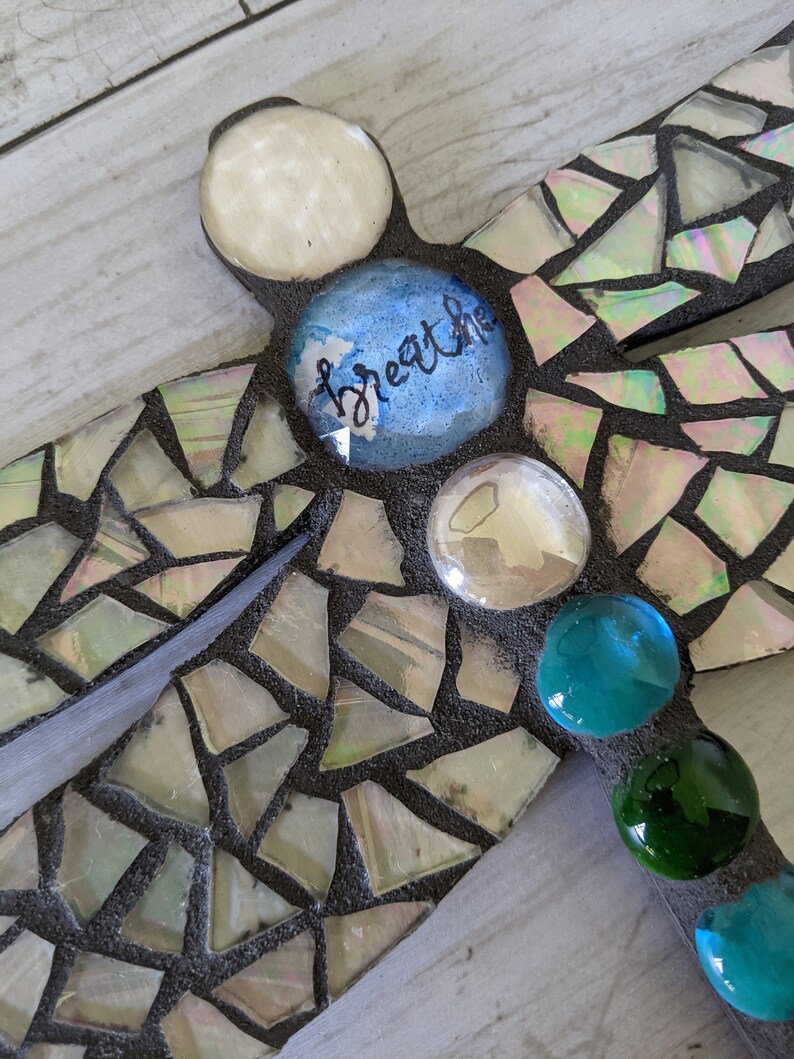 Craft Kits for Adults Dragonfly Wall Art Mosaic Kit DIY - Etsy
