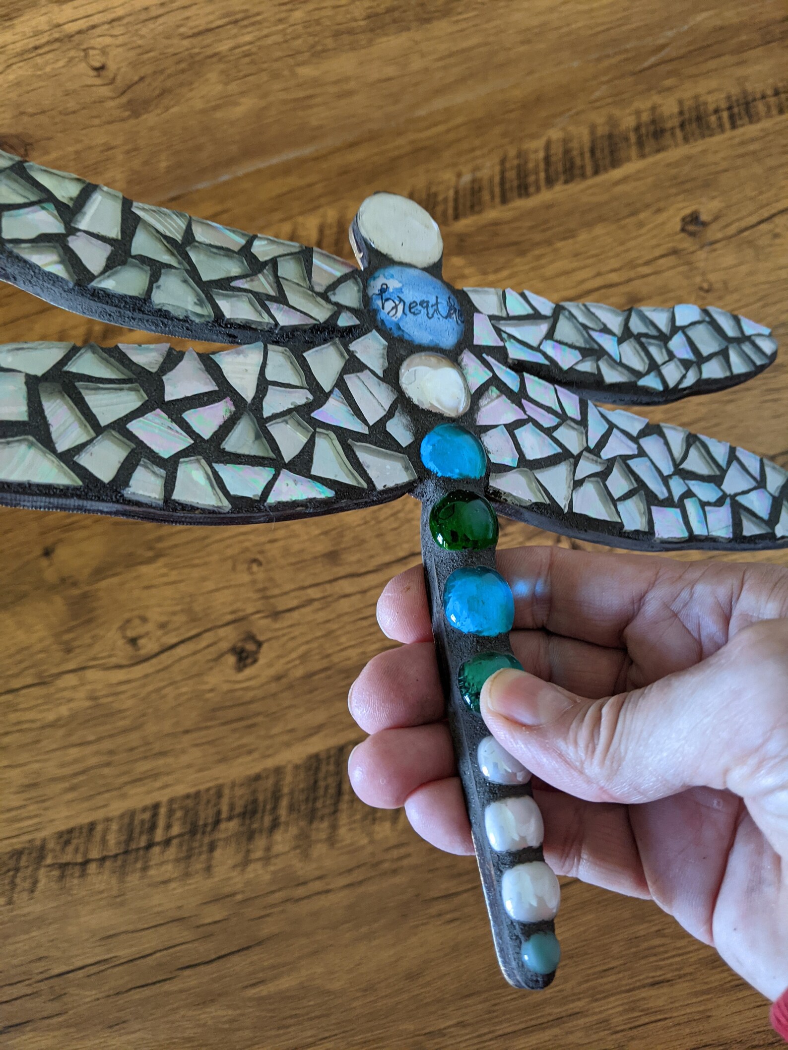 Craft Kits for Adults Dragonfly Wall Art Mosaic Kit DIY - Etsy