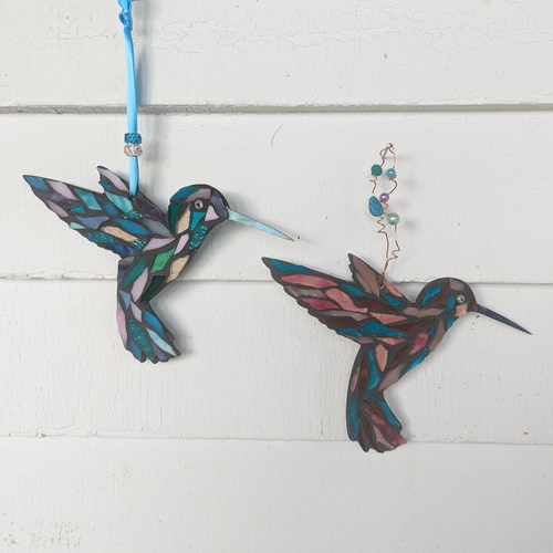 Craft Kits for Adults Hummingbird Kit Mosaic Kit DIY Kits - Etsy