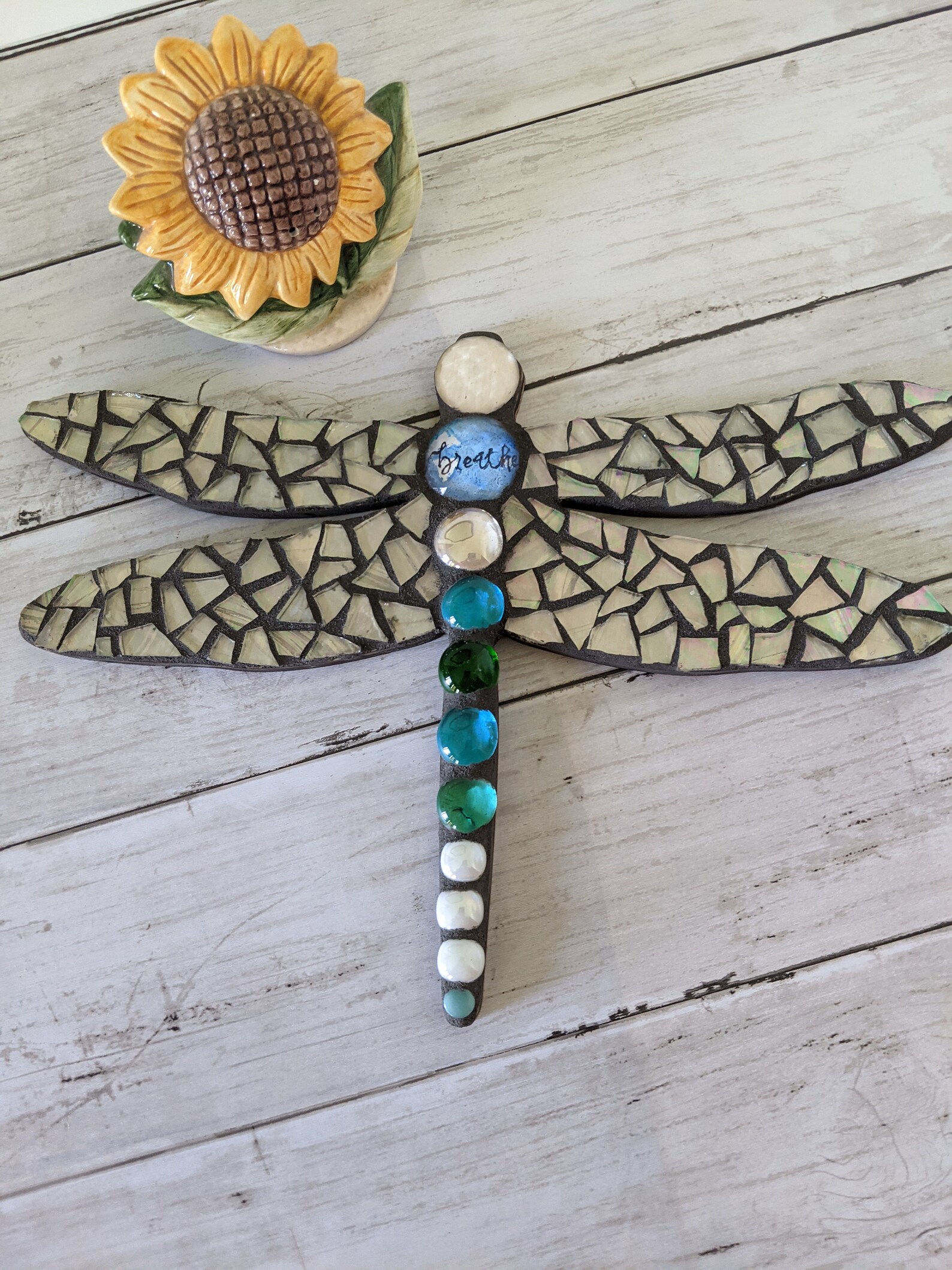 Craft Kits for Adults Dragonfly Wall Art Mosaic Kit DIY - Etsy