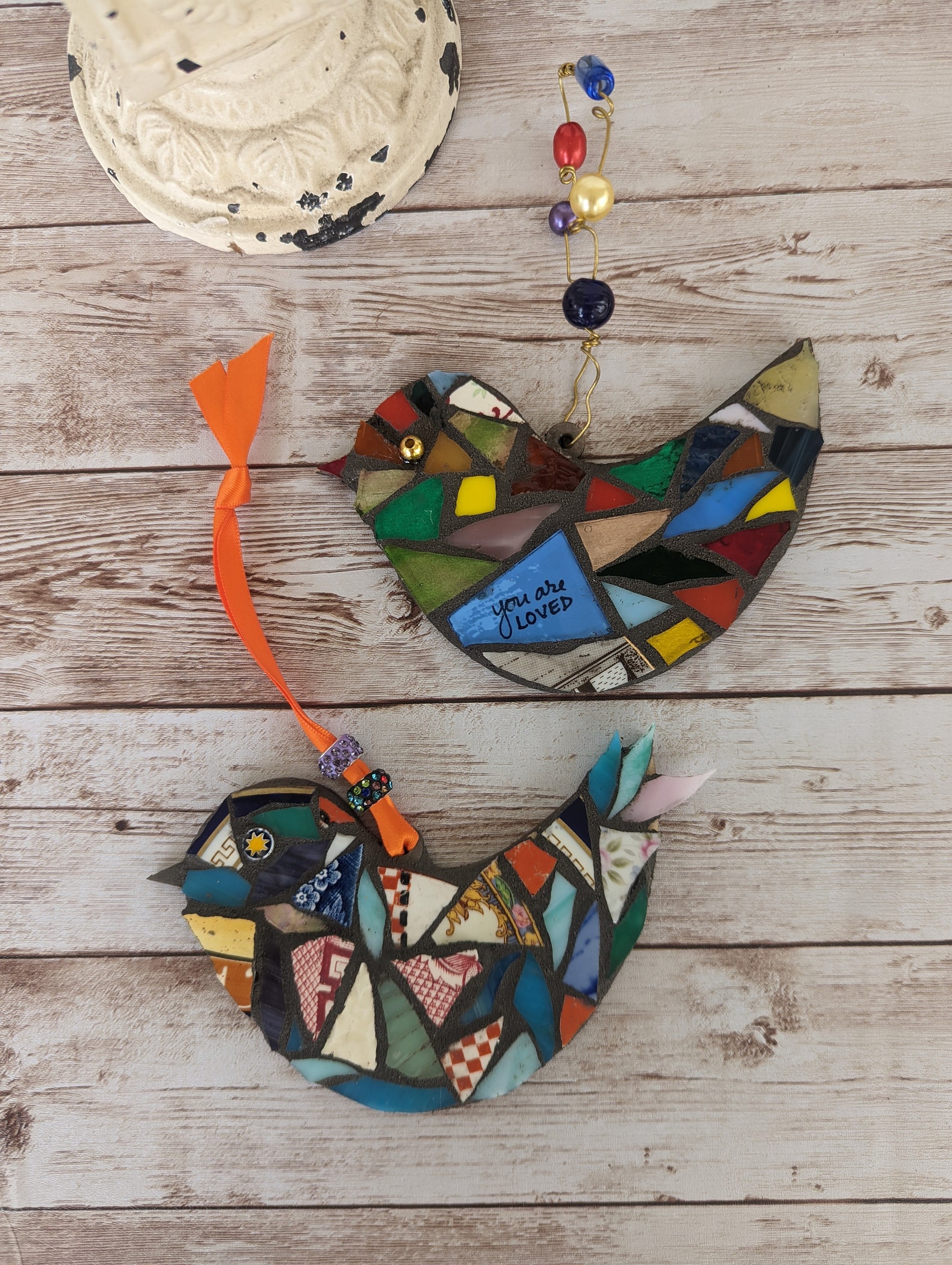 Craft Kits for Adults Bird Ornament Kit Mosaic Kit DIY Kits - Etsy