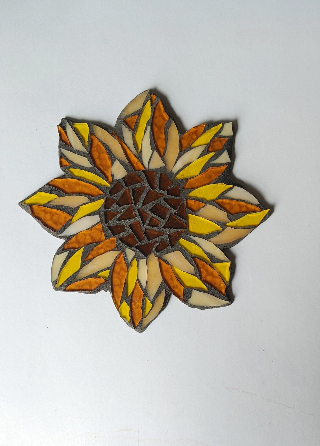 Craft Kits for Adults, Sunflower Coaster Mosaic Kit, DIY Kits for ...