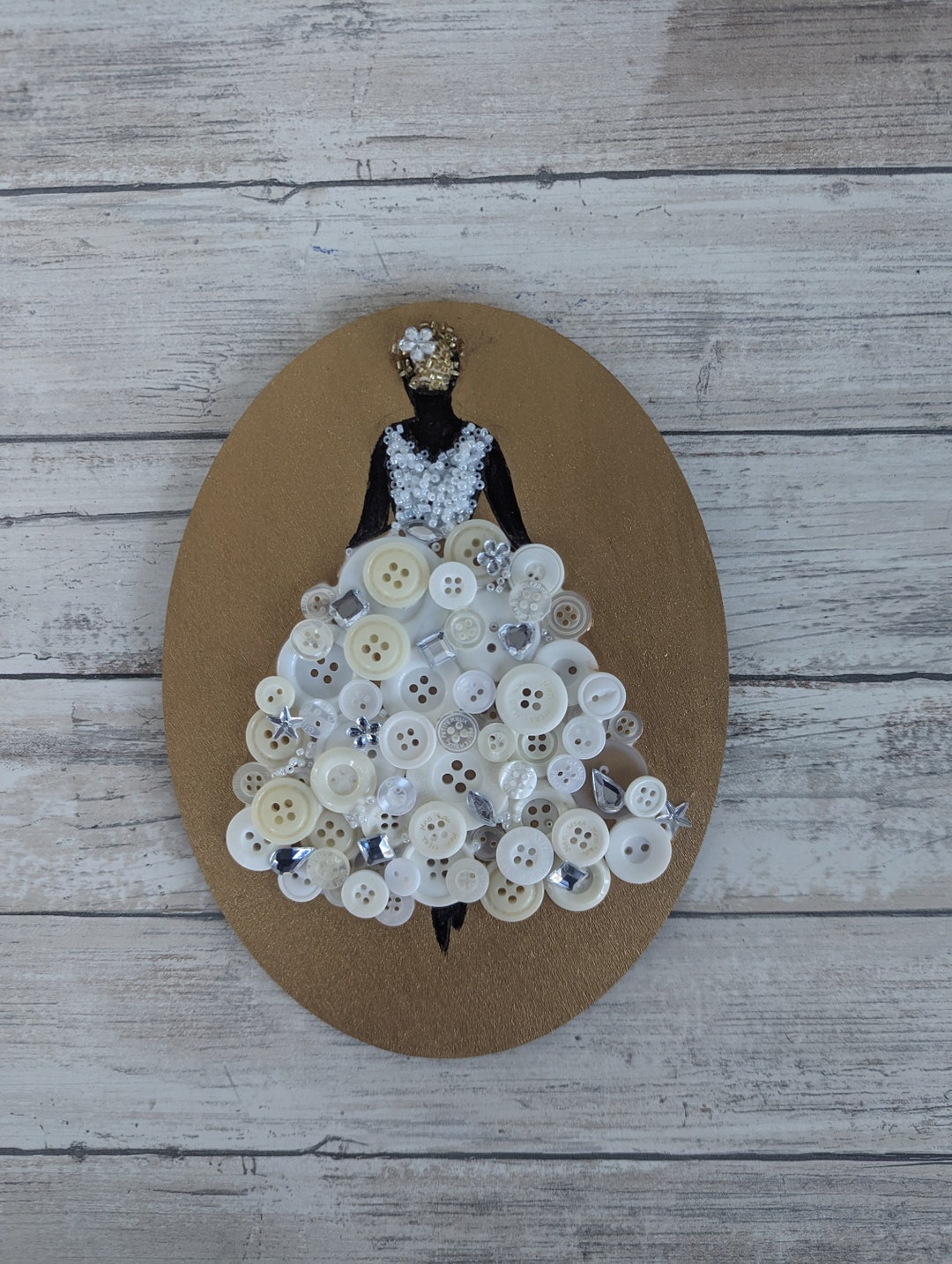 Craft Kits for Adults, Silhouette Art Kit, Mosaic Kit, Button Art Kit, Craft Kits for Women ...