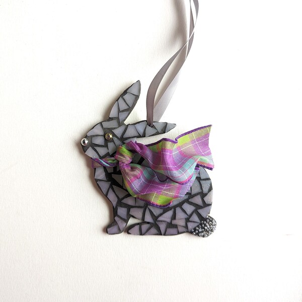 Mosaic Bunny - Etsy