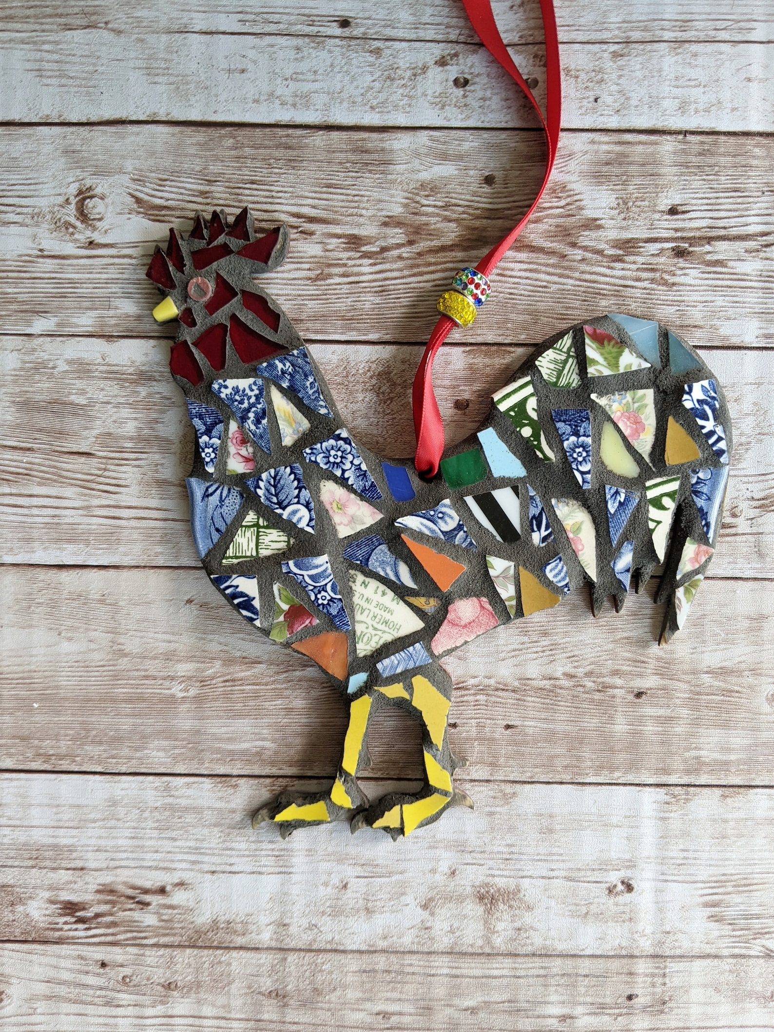 DIY Rooster Mosaickit, Crafting Gifts for Adults - Etsy