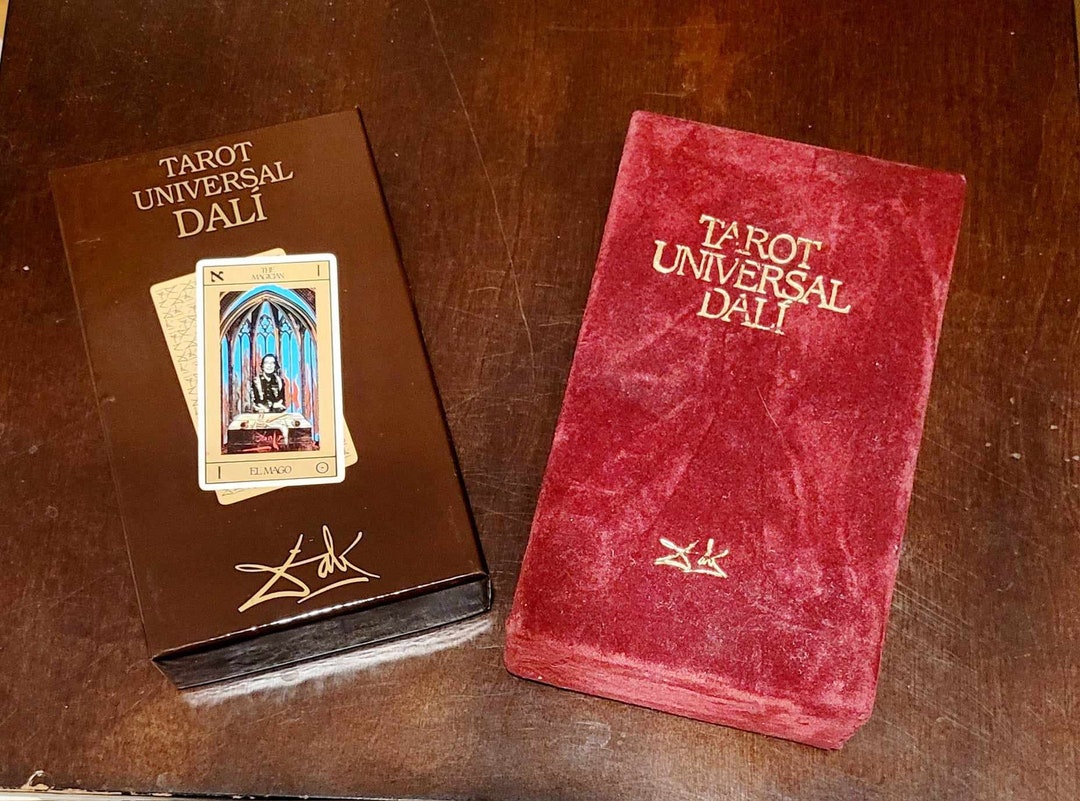 Salvador Dali Tarot Deck - Universal Dali Tarot Cards Like New - Etsy