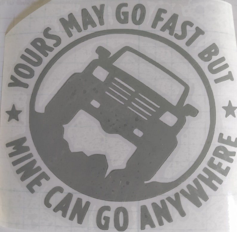 Offroad wheeling vinyl adhesive car truck window sticker | Etsy