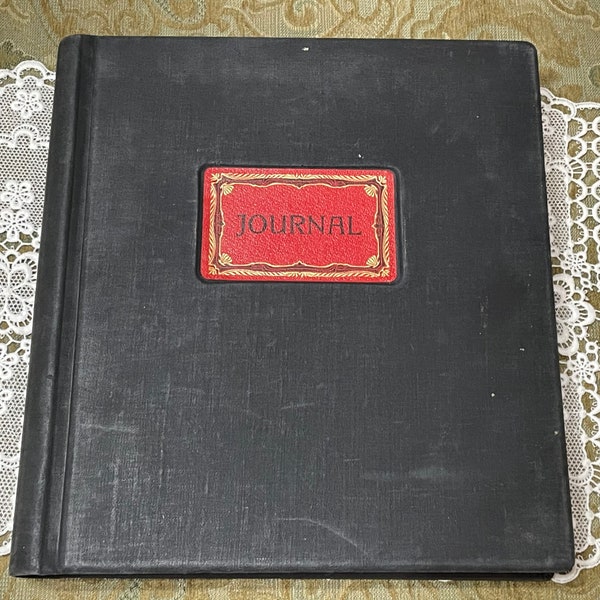 Big Ledger Book - Etsy