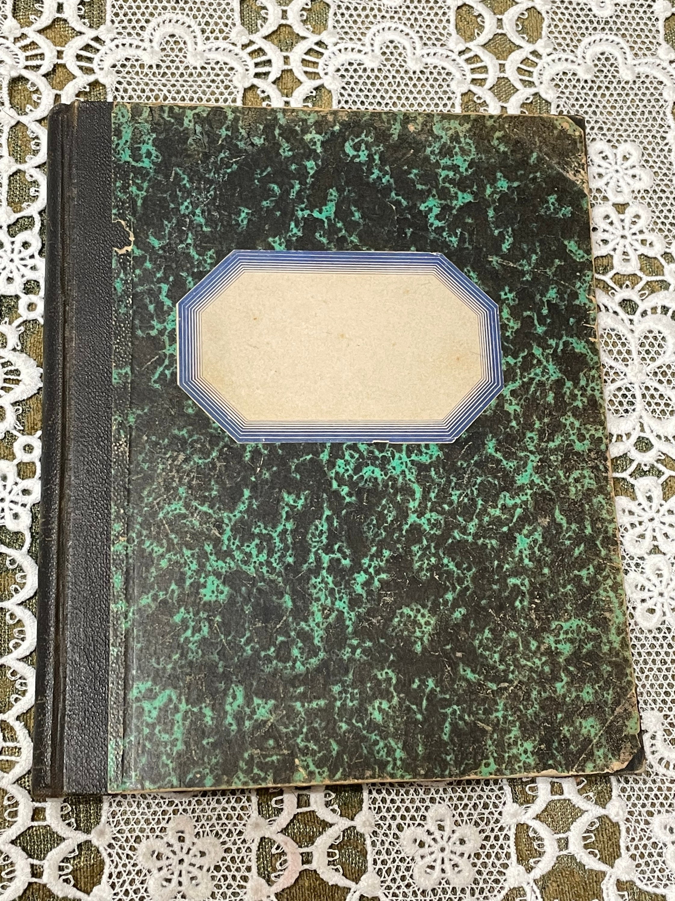 Collectibles Antique Ledger Record 1900s Complete journal Vintage ...