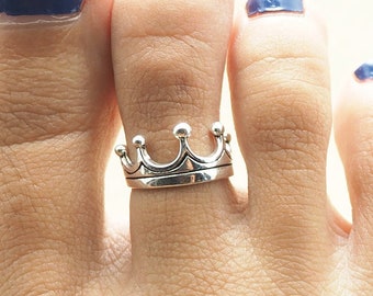 Princess Toe Ring - Etsy