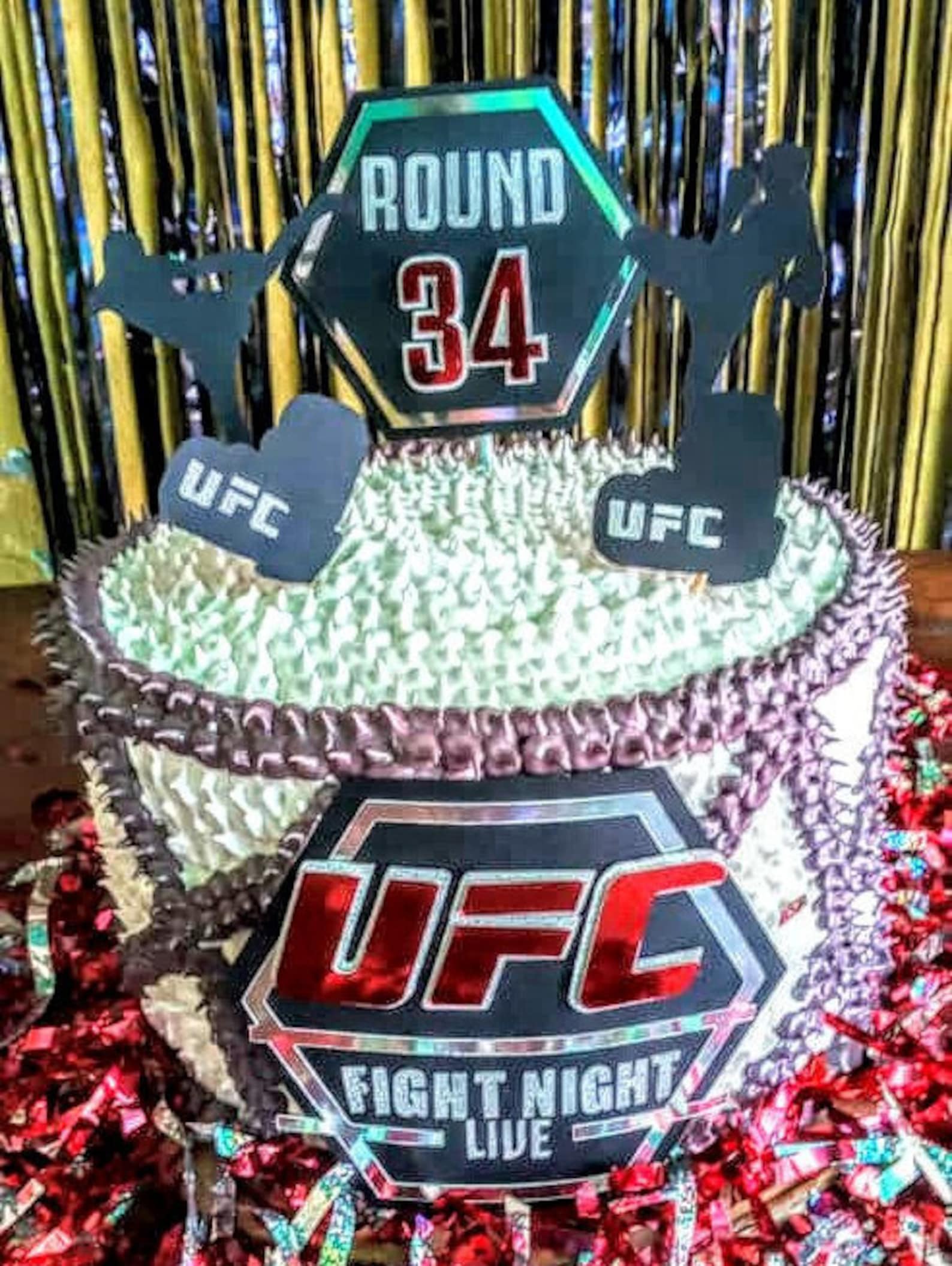 UFC Cake Topper | Etsy