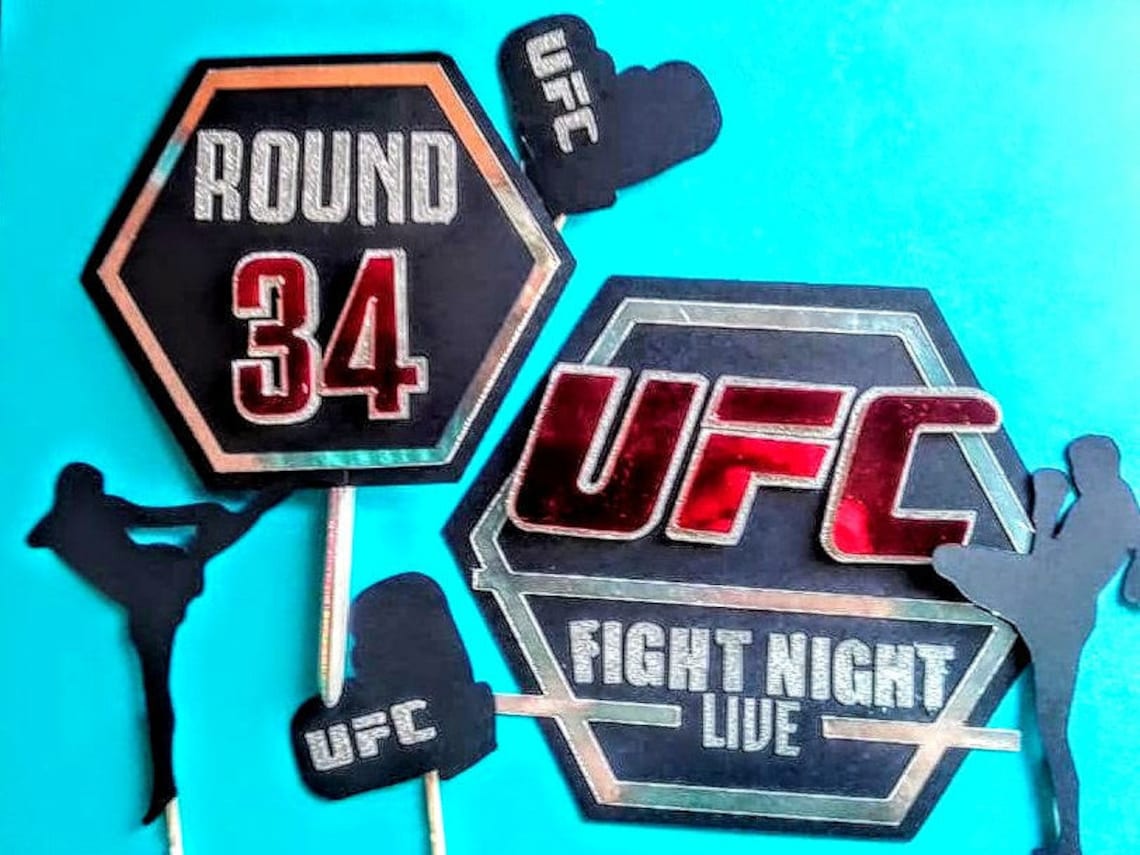 UFC Cake Topper | Etsy