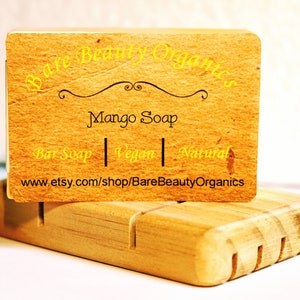 Mango Soap Bar -handmade - All Natural - Homemade Soap - Vegan ...