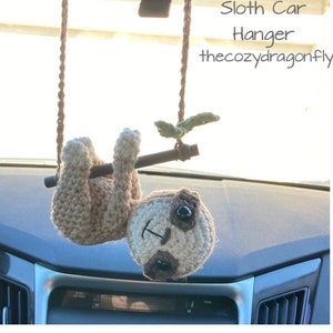CROCHET PATTERN Hanging Sloth Crochet Sloth Pattern Crochet - Etsy