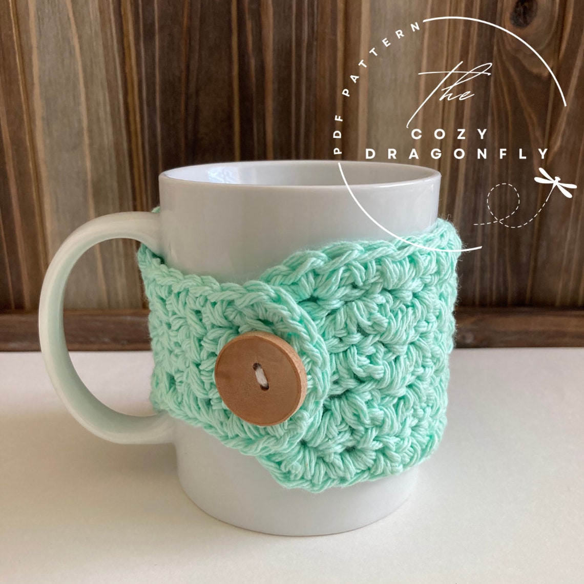 CROCHET PATTERN Mug Cozy, Crochet Cozy, Crochet Cup Cozy, PDF Download ...