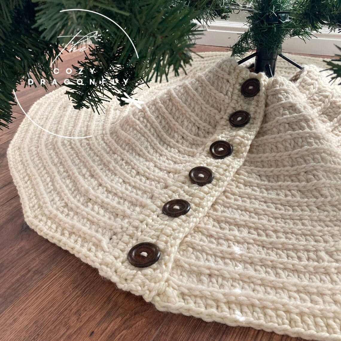 CROCHET PATTERN Sweater Tree Skirt, Christmas Tree Skirt Pattern ...