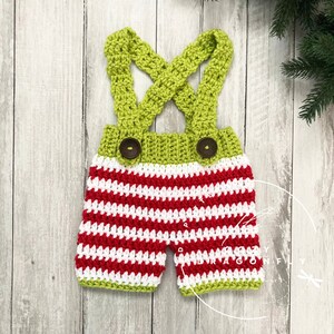 CROCHET PATTERN Baby Elf Outfit, Crochet Baby Christmas, Baby Photo ...