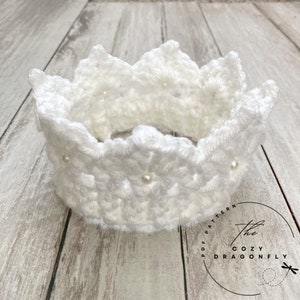 CROCHET PATTERN Baby Crown, Crochet Princess Crown, Tiara, Baby Prince ...