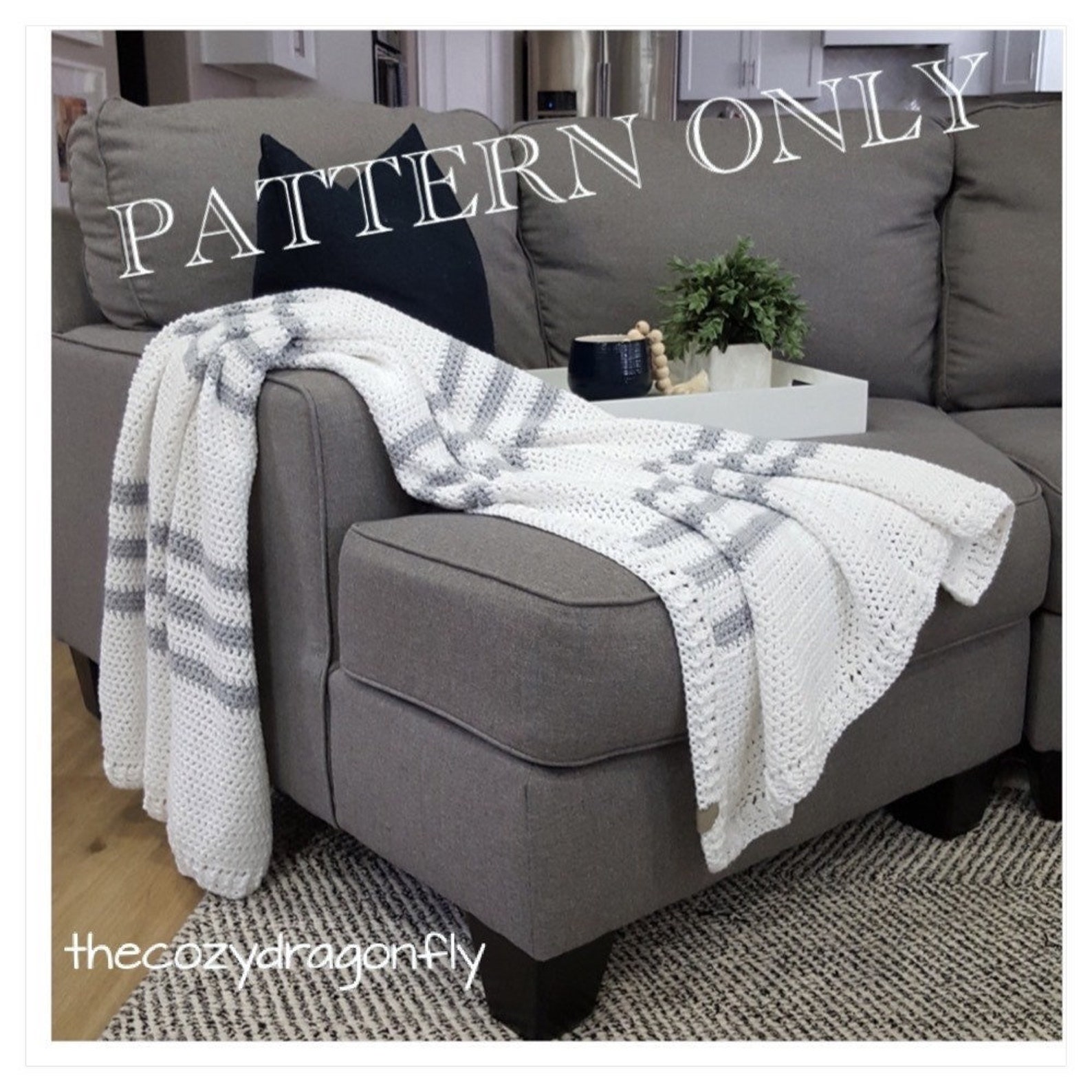 CROCHET PATTERN Cozy Throw Crochet Throw Pattern Crochet - Etsy