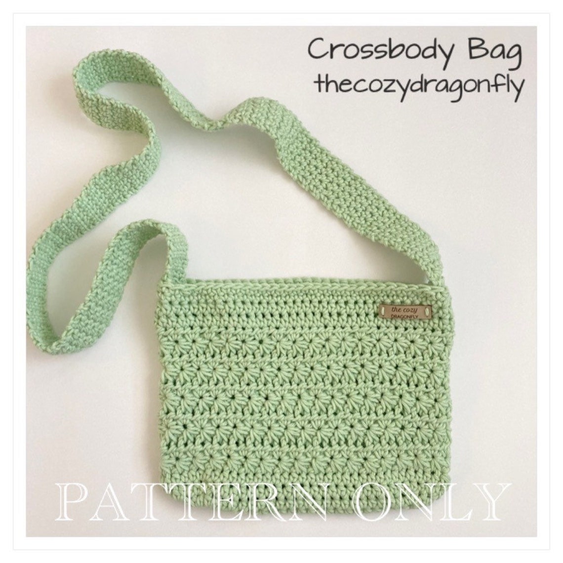CROCHET PATTERN / Crossbody Bag / Crochet Crossbody Pattern / | Etsy