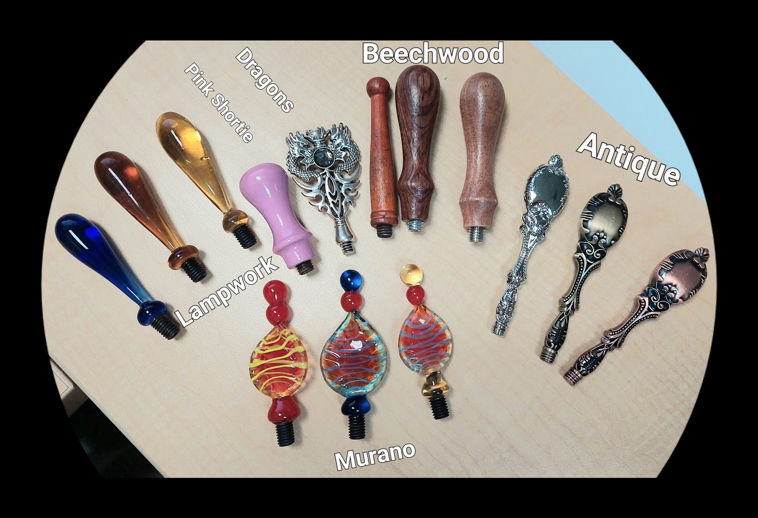 Wax Seal Stamp Handles for 25mm Stamp Heads - Etsy