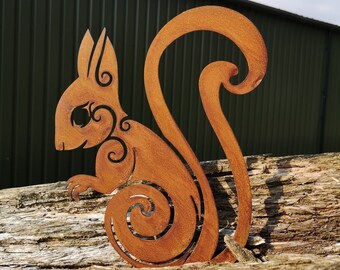 Rusty Metal Animal Dinosaur Pet & Pagan Garden by RustedBanana