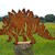 Rusty Metal T-rex Dinosaur Fence Post Topper - Garden Ornaments - Art ...