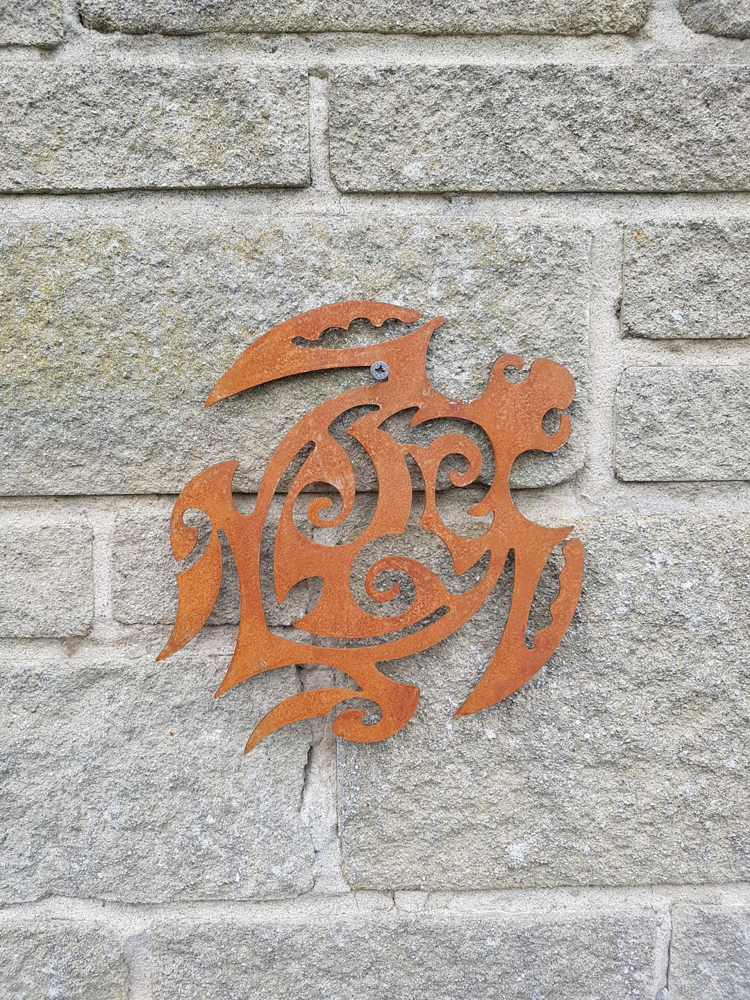 Rusty Metal Turtle - Tribal - Pagan - Garden Ornaments - Art - Celtic ...