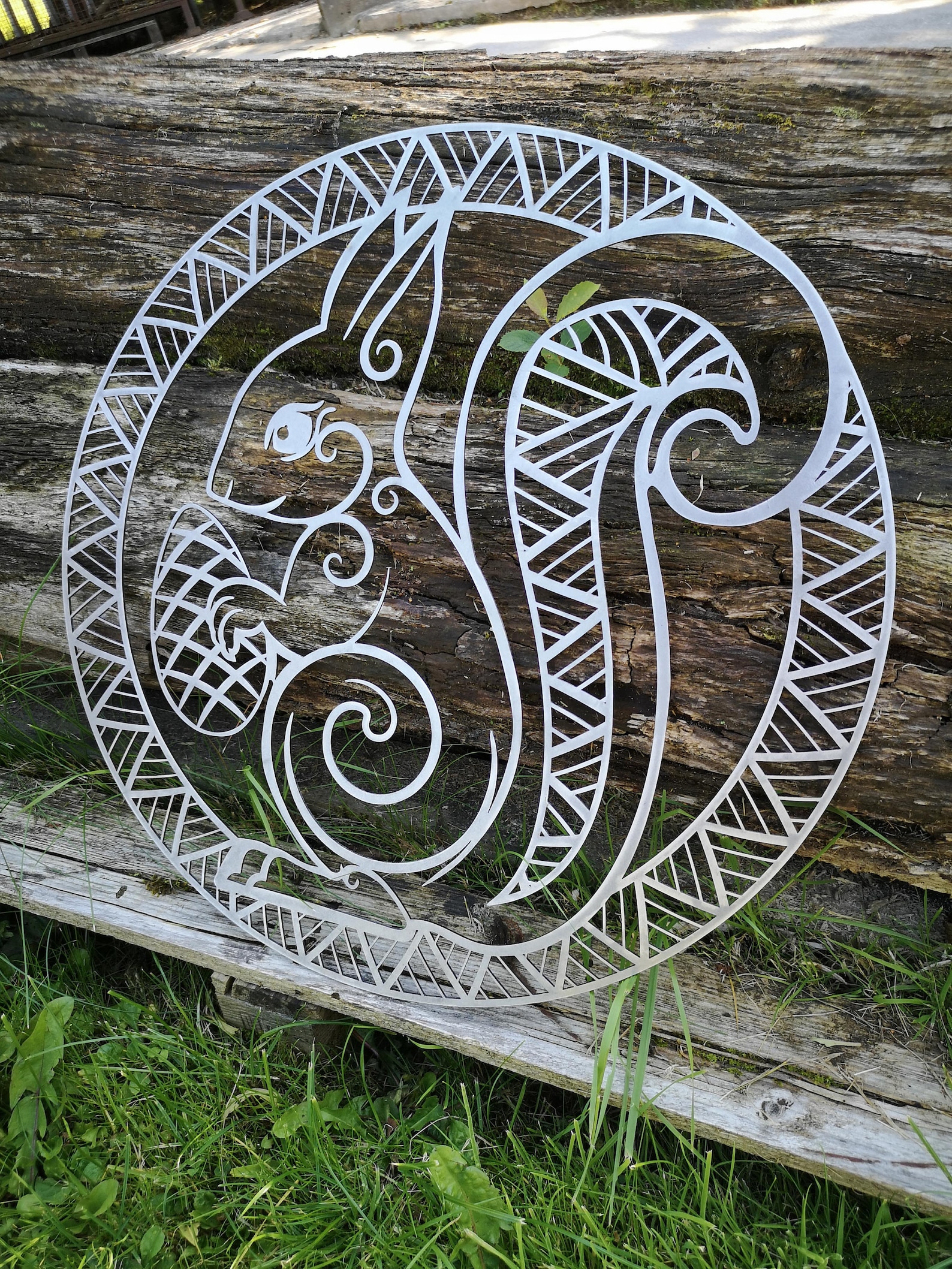 Ratatoskr Metal Viking Wall Art / Yggdrasil Squirrel / Norse - Etsy UK