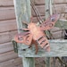 Large Rusty Metal Honey Bee- Rusty Insect - Pagan Garden Gift - Rusty ...