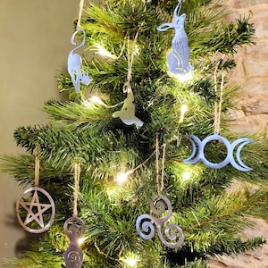 Pagan Christmas Tree Decoration / Winter Solstice Ornaments / Yule Gift ...