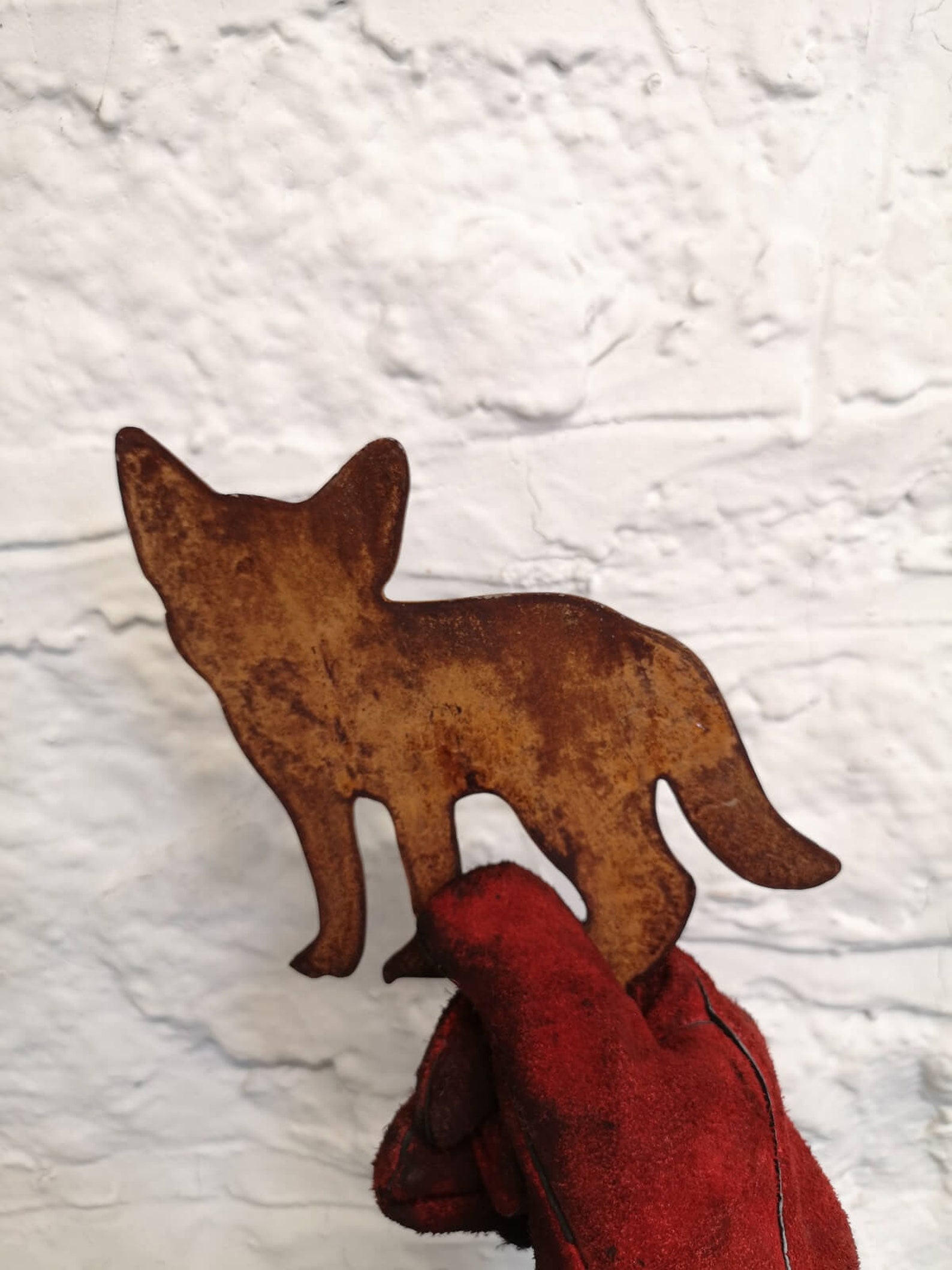 Rusty Metal Family of Foxes Garden Ornaments Art Fox - Etsy Australia