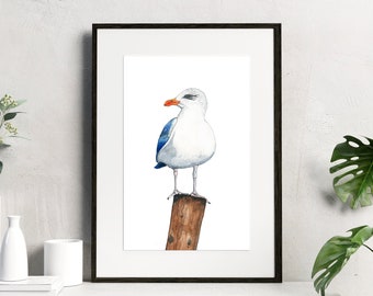 Seagull Digital Download Printable Wall Art - Etsy