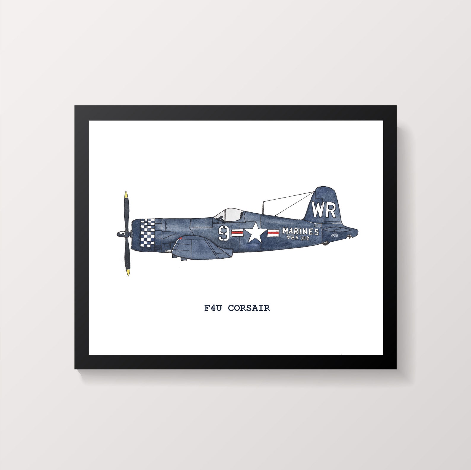 Airplane Print Airplane Prints Set of 6 Vintage Airplane - Etsy