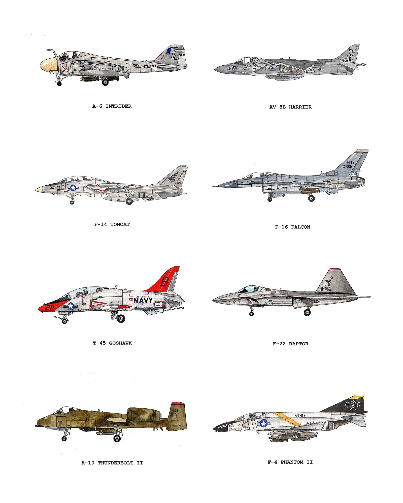 Airplane Print Fighter Jet Print Fighter Jet Airplane | Etsy