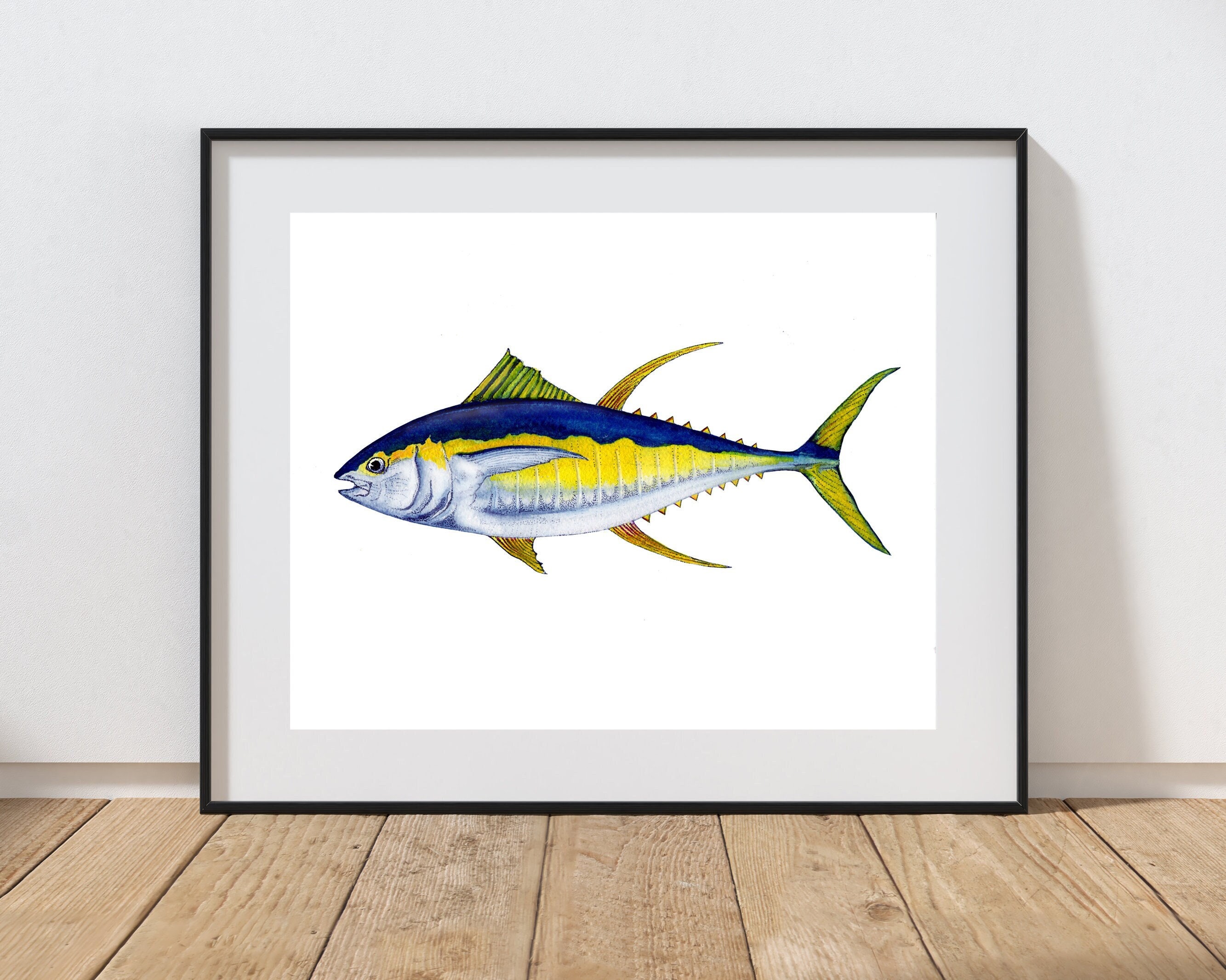 Yellowfin Tuna Artwork