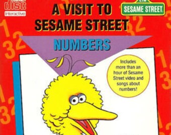 A Visit to Sesame Street: Letters CD-ROM Interactive video | Etsy