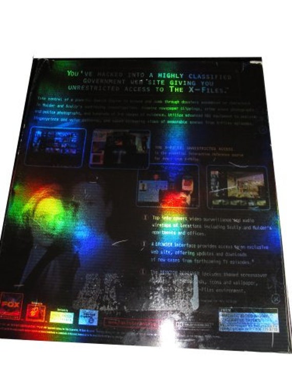 The X-file Unrestricted Access-the Definitive X-files | Etsy