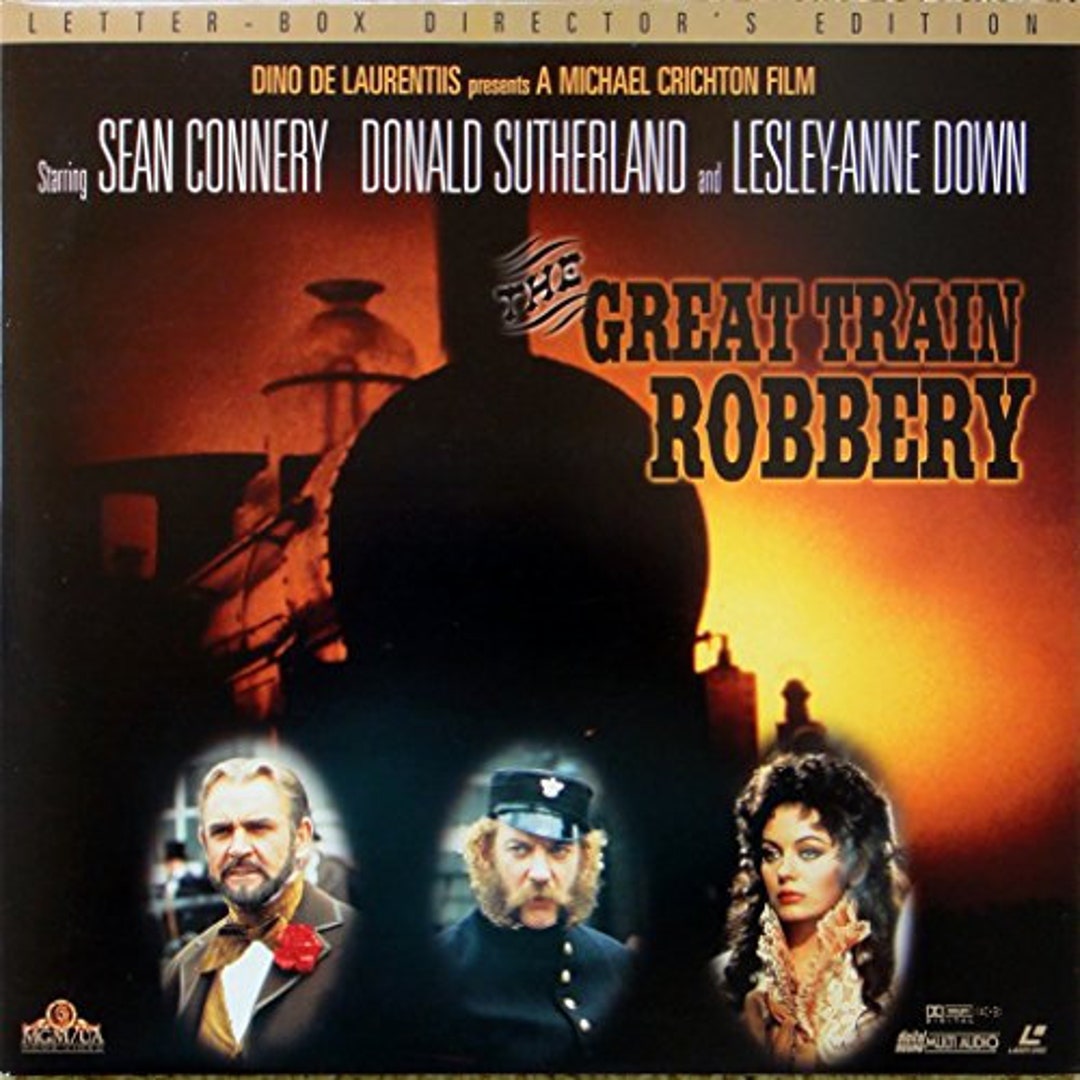 The Great Train Robbery / Sean Connery, Donald Sutherland [laser Disc ...