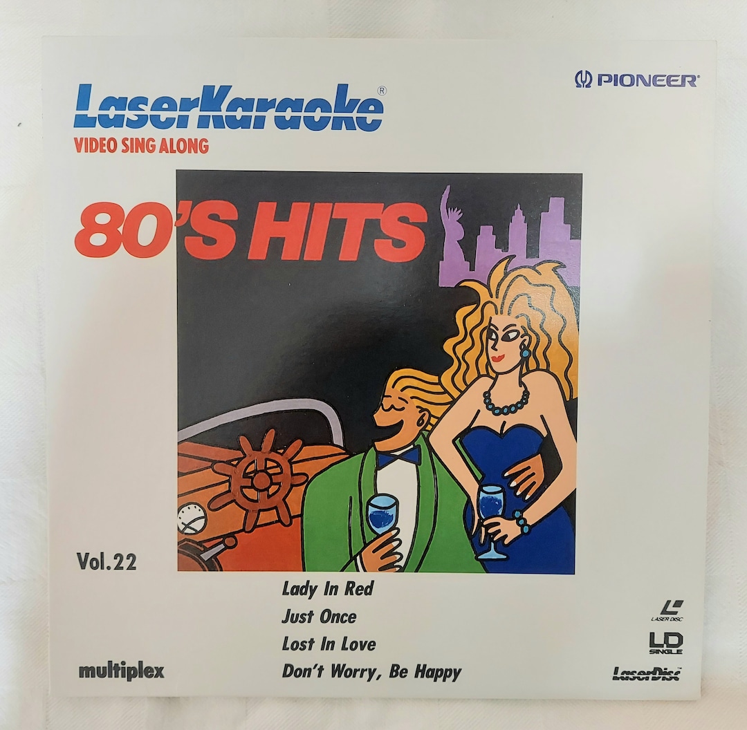 Pioneer Laserkaraoke Video Sing Along 80'S Hits (10" Laser Disc Format ...