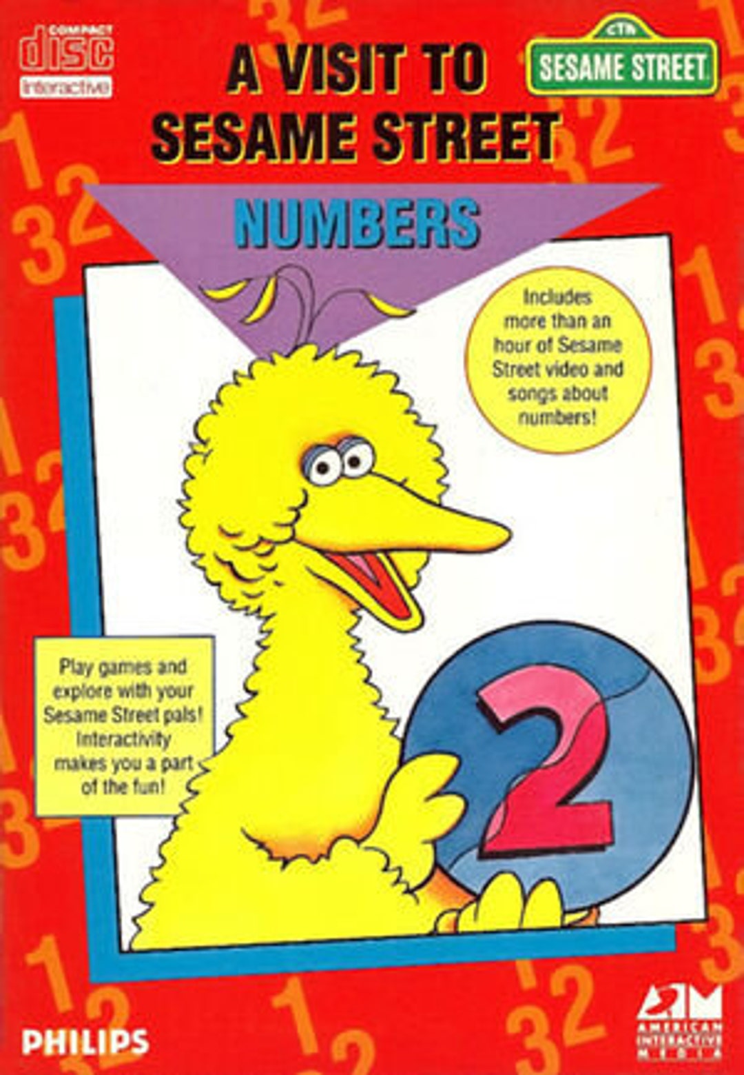 A Visit to Sesame Street: Numbers CD Interactive - Etsy