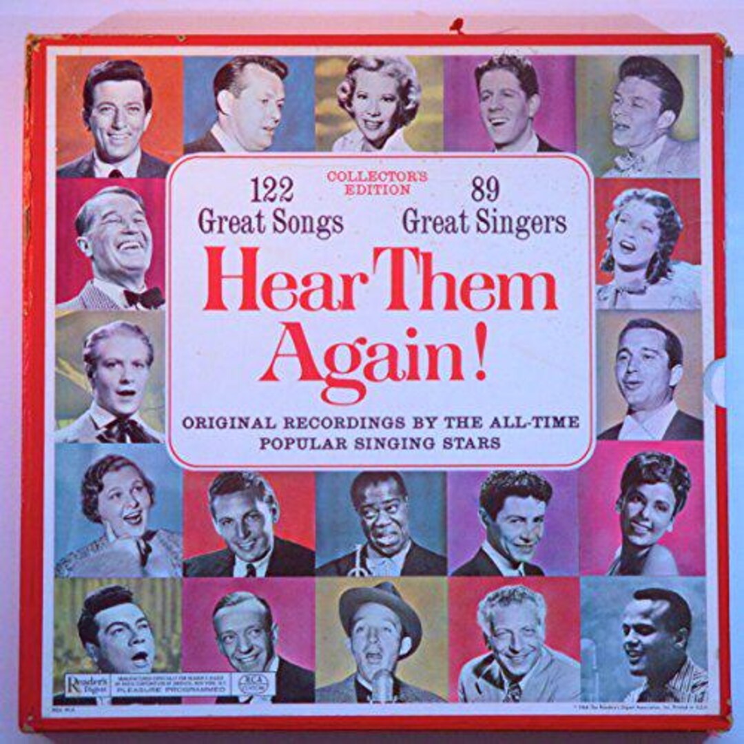 Hear Them Again ! [box Set] [vinyl] 89 Great Singers / Readers Digest ...