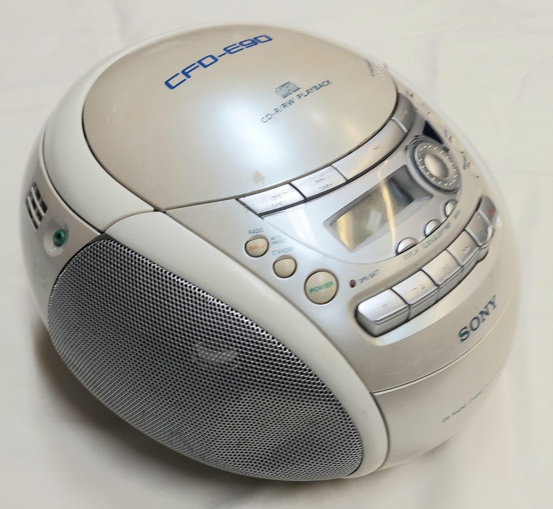 Sony CFD-E90 CD Player & Recorder - Etsy