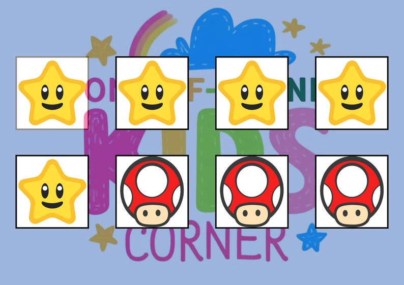 Super Mario Reward Chart Behavior Chart Token Board Visual Aid ...