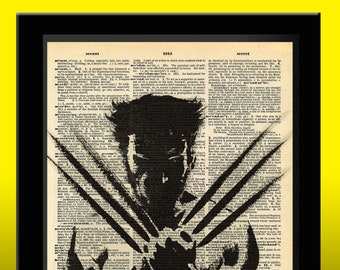 Wolverine art print | Etsy