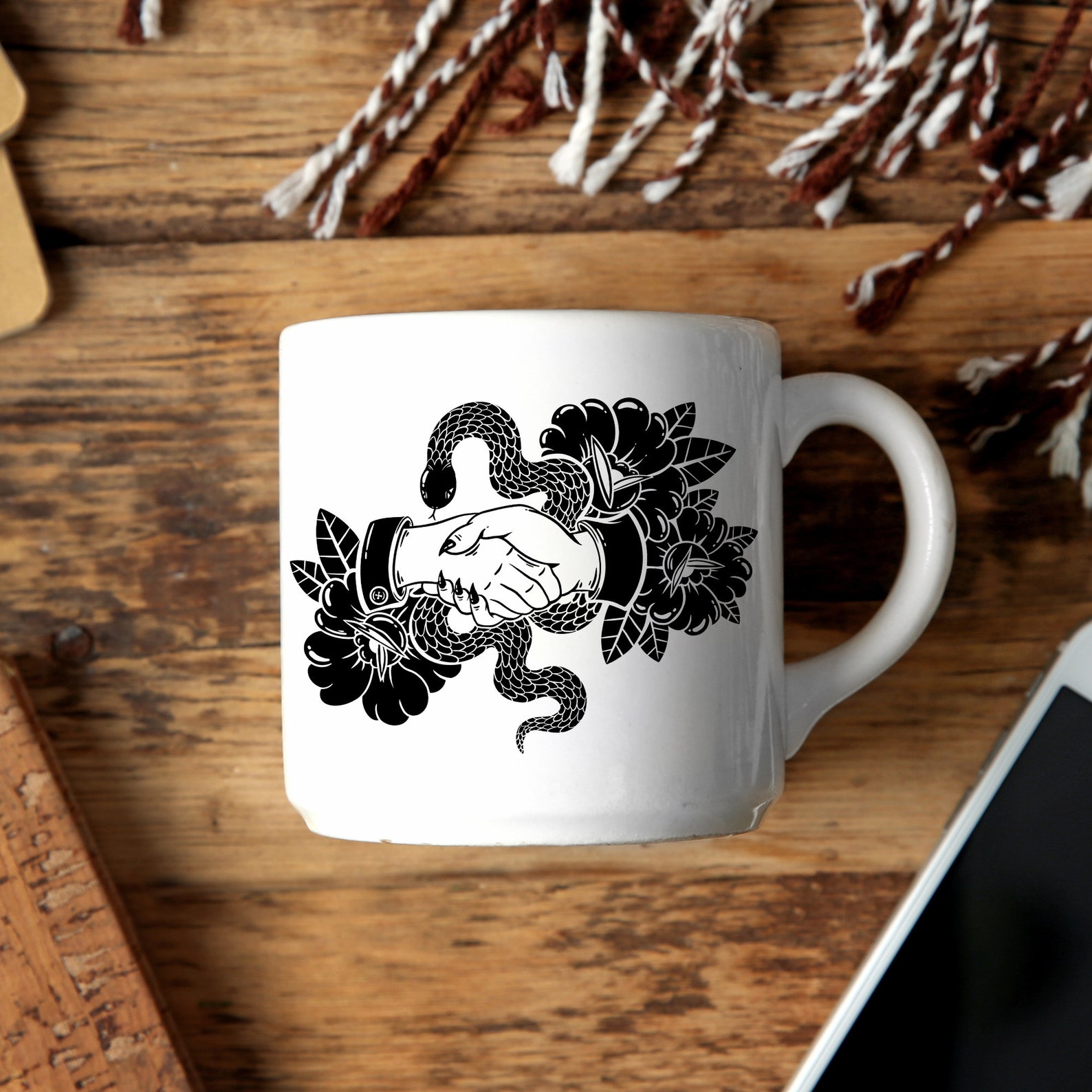 Snake Hand Shake Flower Digital Art Print Halloween PNG - Etsy