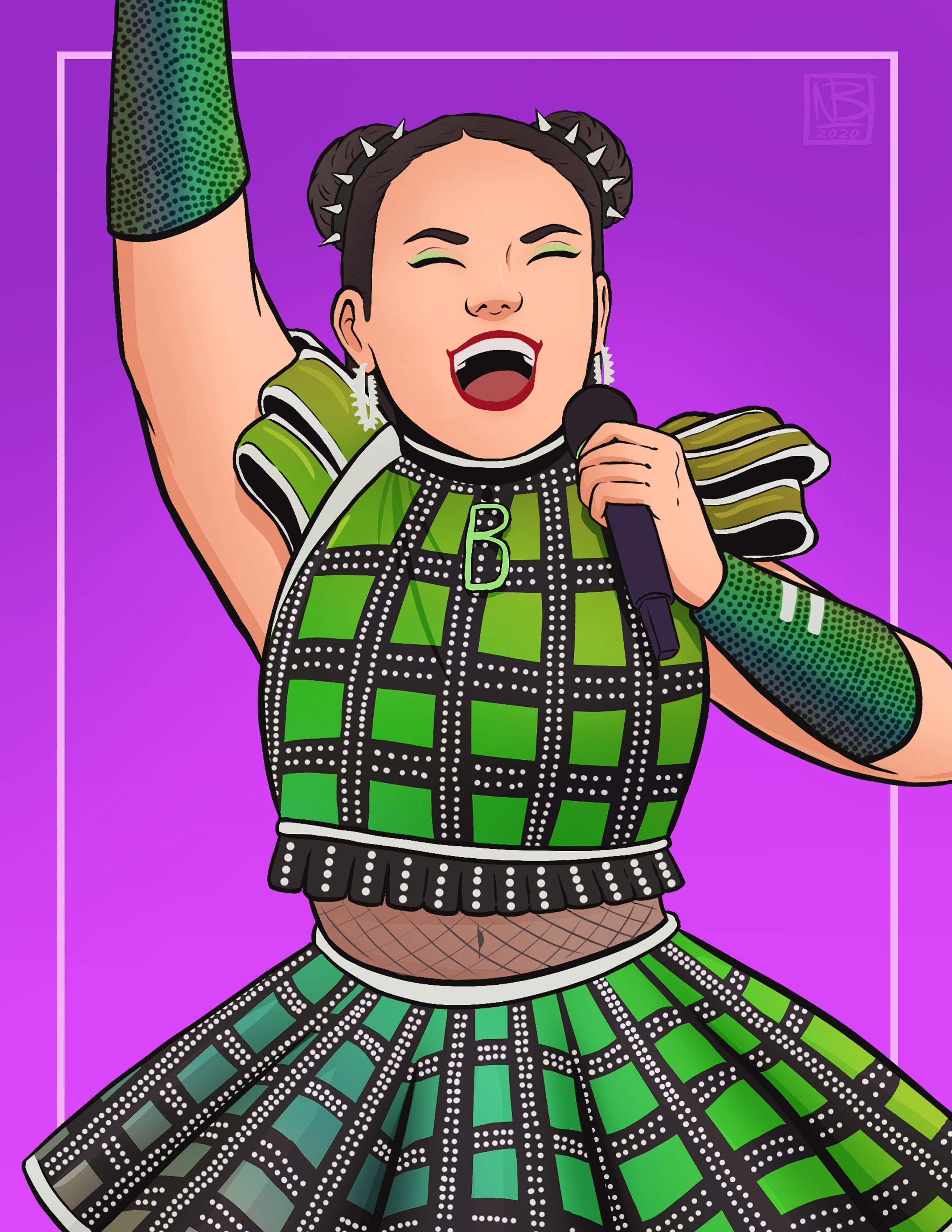 SIX el Musical Anne Boleyn 8.5x11 Print | Etsy