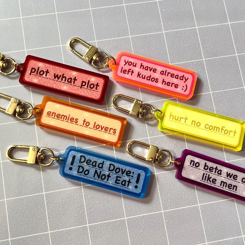 Fandom Charms Acrylic - Etsy