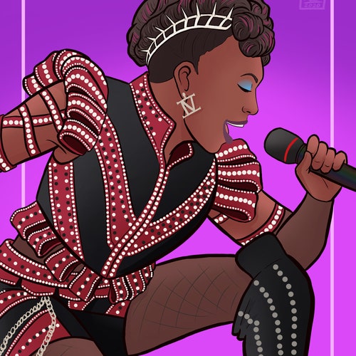 SIX the Musical Anna of Cleves 8.5x11 Print - Etsy